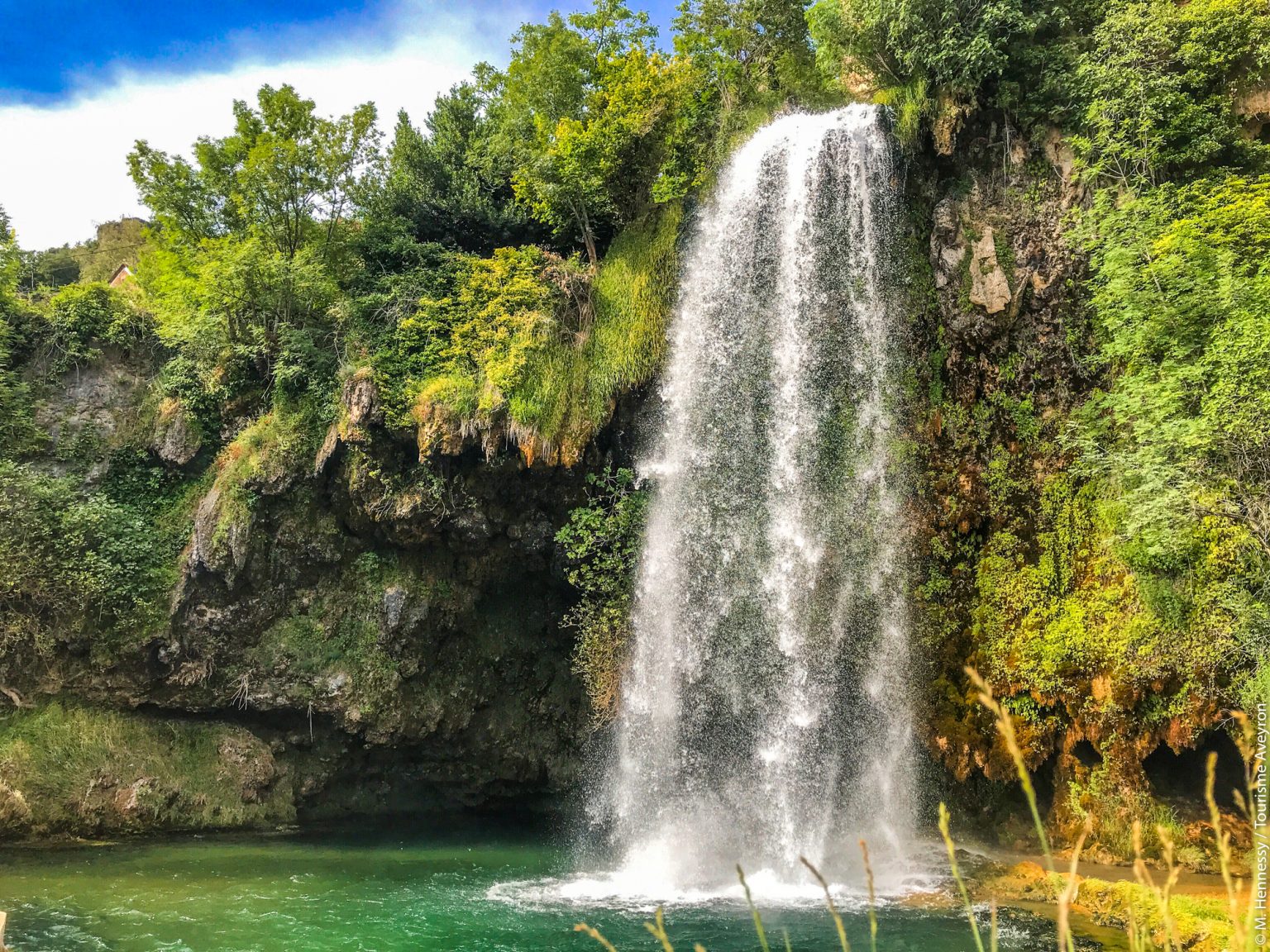 Les cascades de l'Aveyron - Découvrir